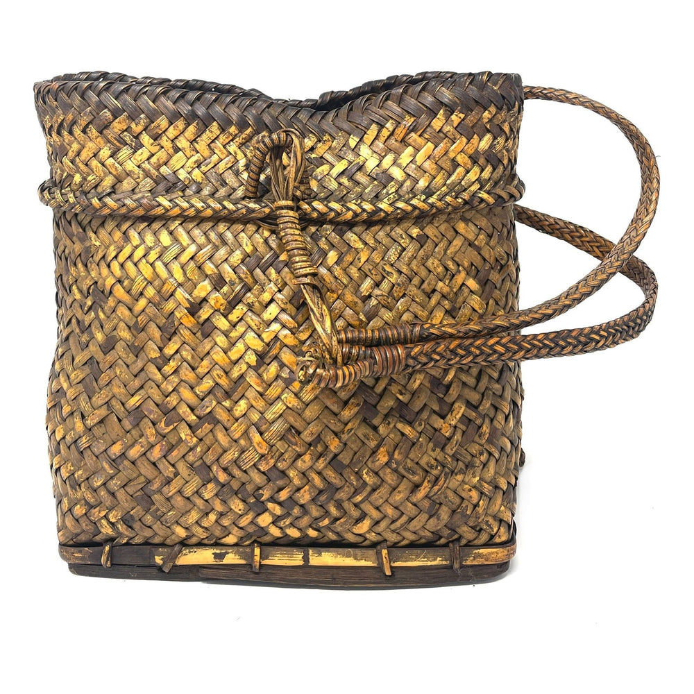 Philippine Woven Lidded Backpack – Our Taste Design