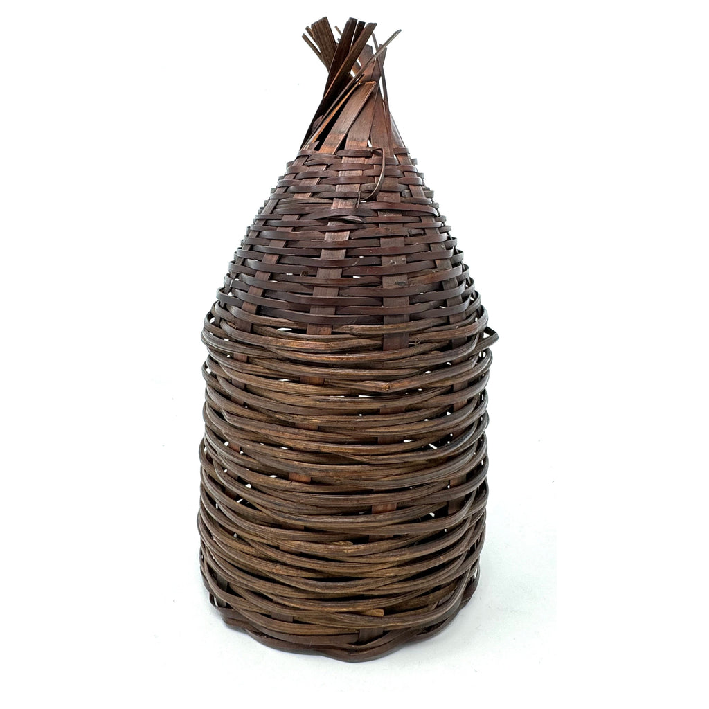 Vintage Bontok Gubu Fish Trap from the Philippines - 8" H X 4" Diam ...