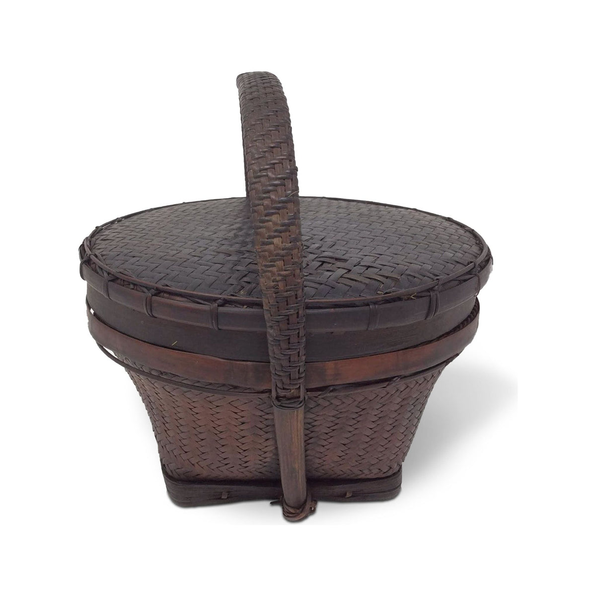 Philippine Akob Lidded Round Storage Basket – Our Taste Design